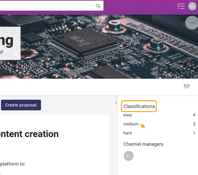Finding proposals through classification